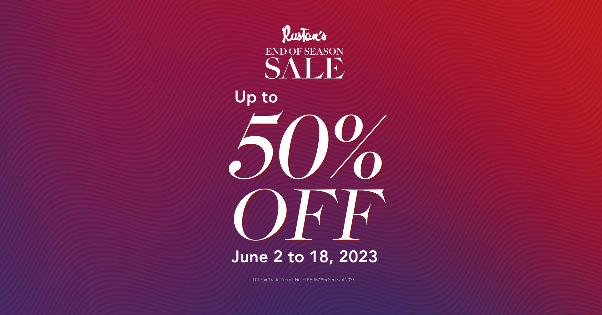 Rustan's End of Season Sale: Online Deals and Offers — Rustans.com