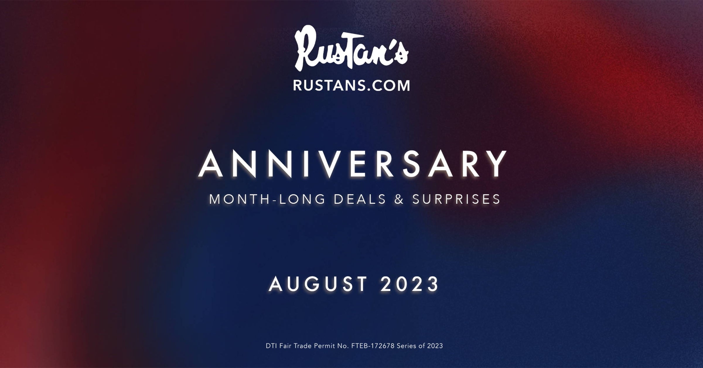 Save the Date: Rustans.com Anniversary Sale is Coming Soon — Rustans ...