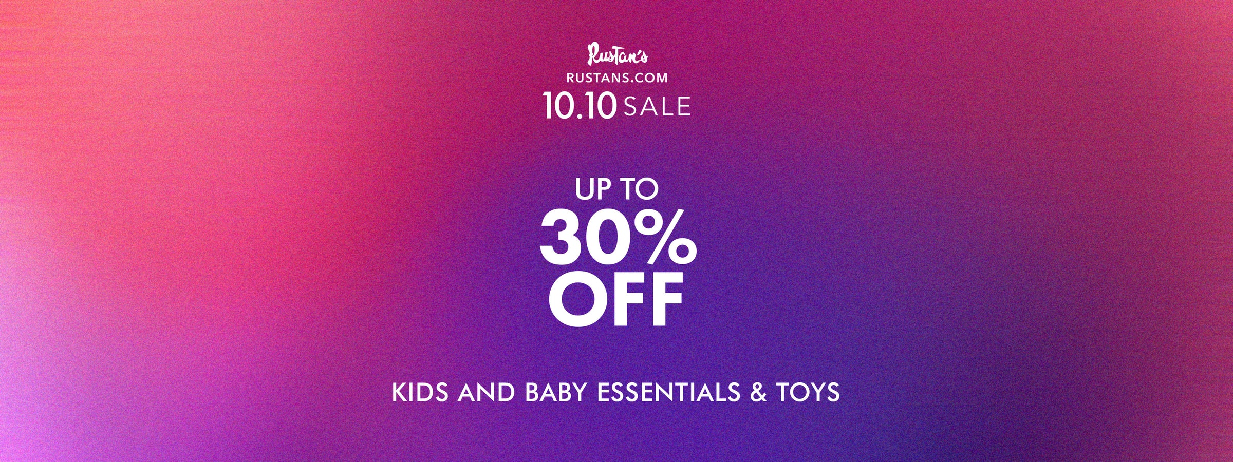 Kids 10.10 2023 | Rustan's