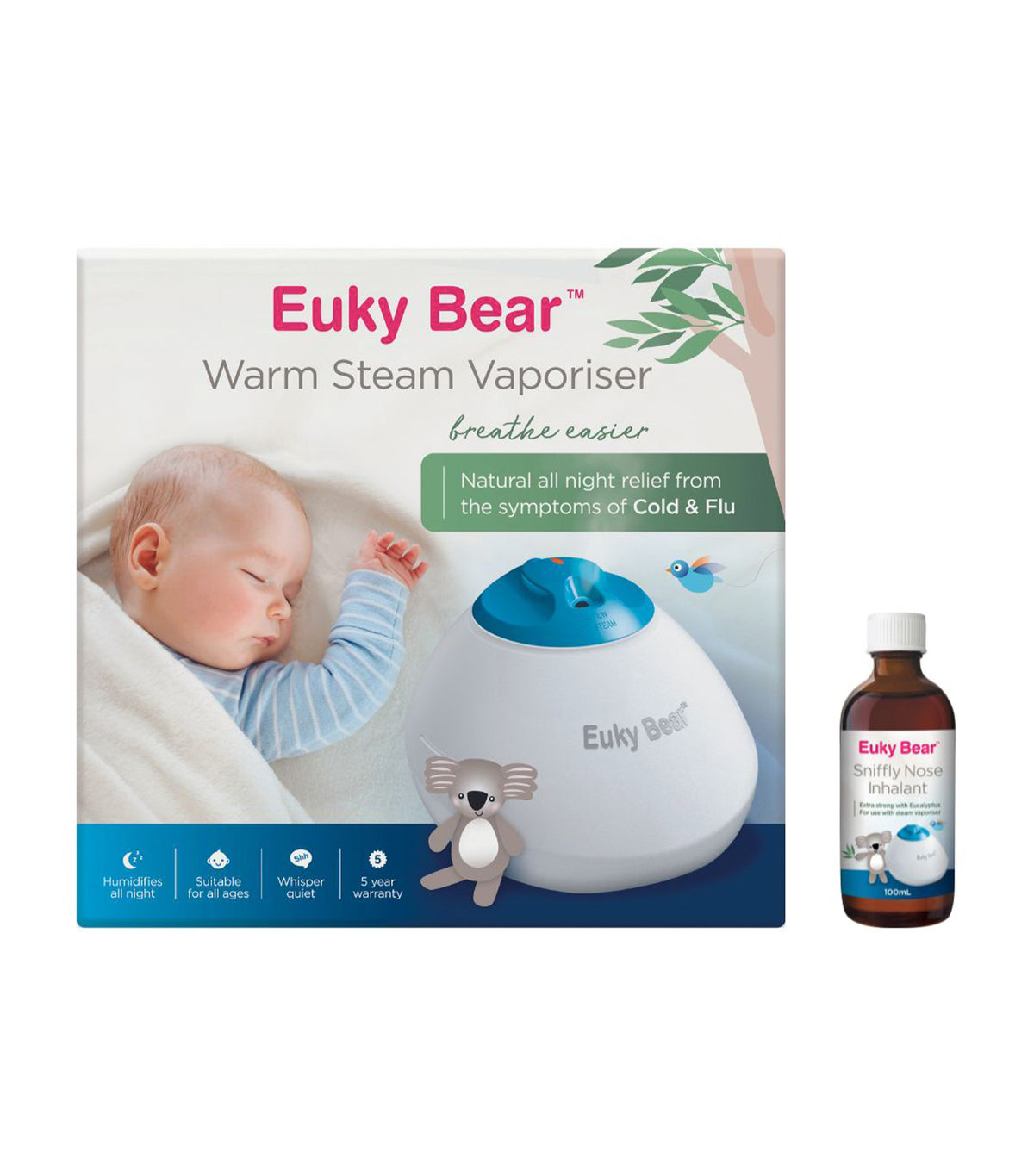 Euky Bear Steam Vaporizer Bundle | Rustan's