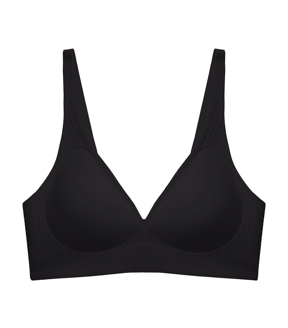 Triumph Zone Easy Non-Wired Padded Bra Black | Rustan's