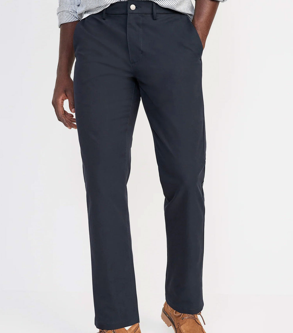 Old Navy Straight Ultimate Tech Built-In Flex Chino Pants for Men Navy ...