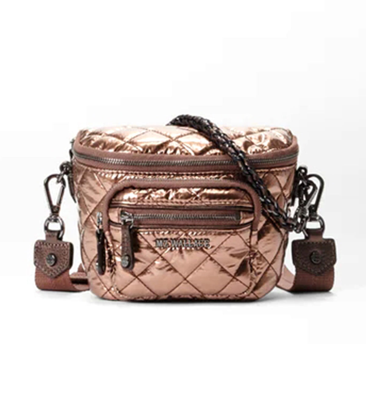 MZ Wallace Micro Crosby Sling Copper Metallic Lacquer | Rustan's