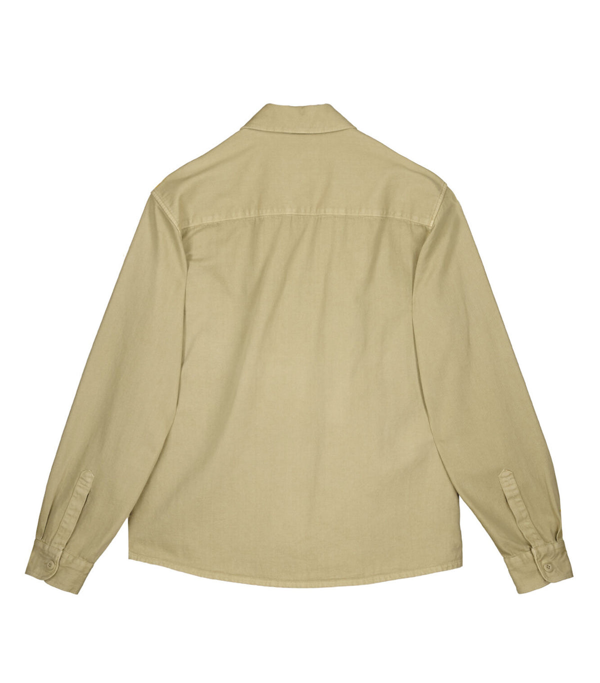 Springfield Garment Dye Overshirt Beige