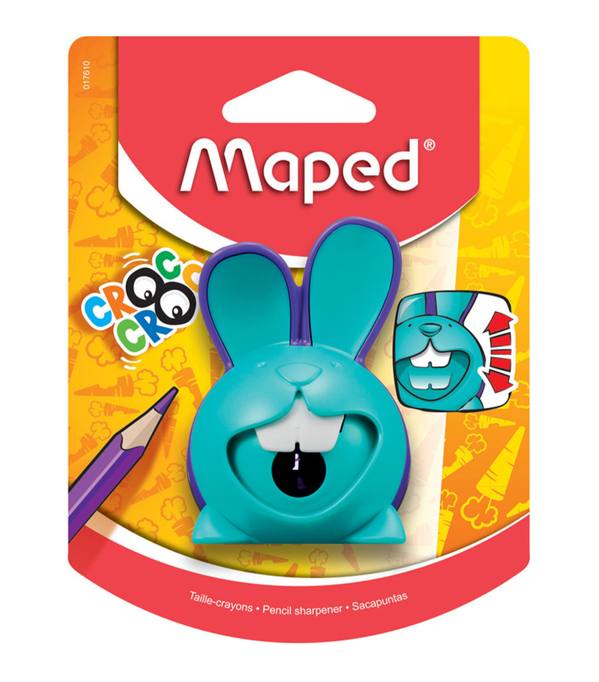 Maped Croc Croc 1-Hole Pencil Sharpener | Rustan's
