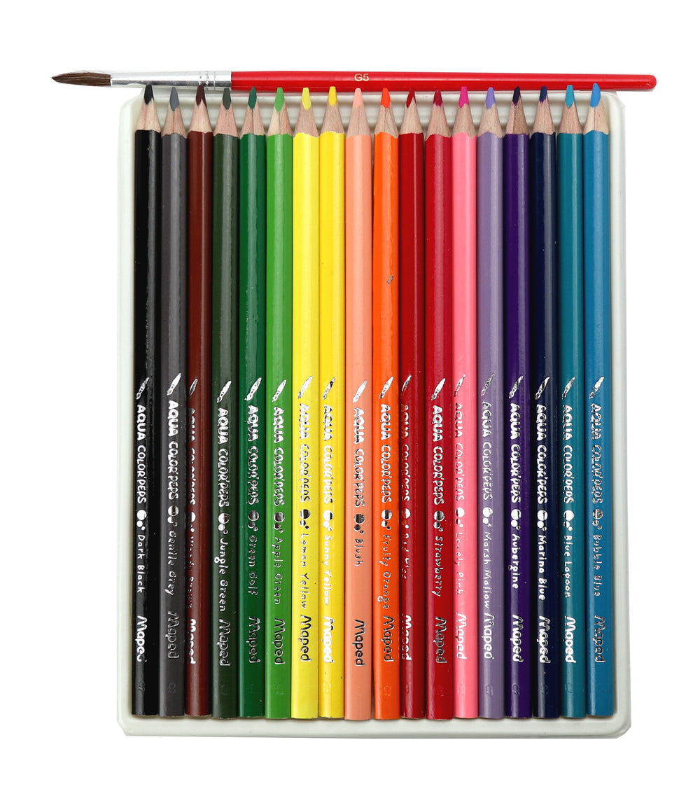 Maped Color'Peps Aqua Colored Pencils x 18 | Rustan's