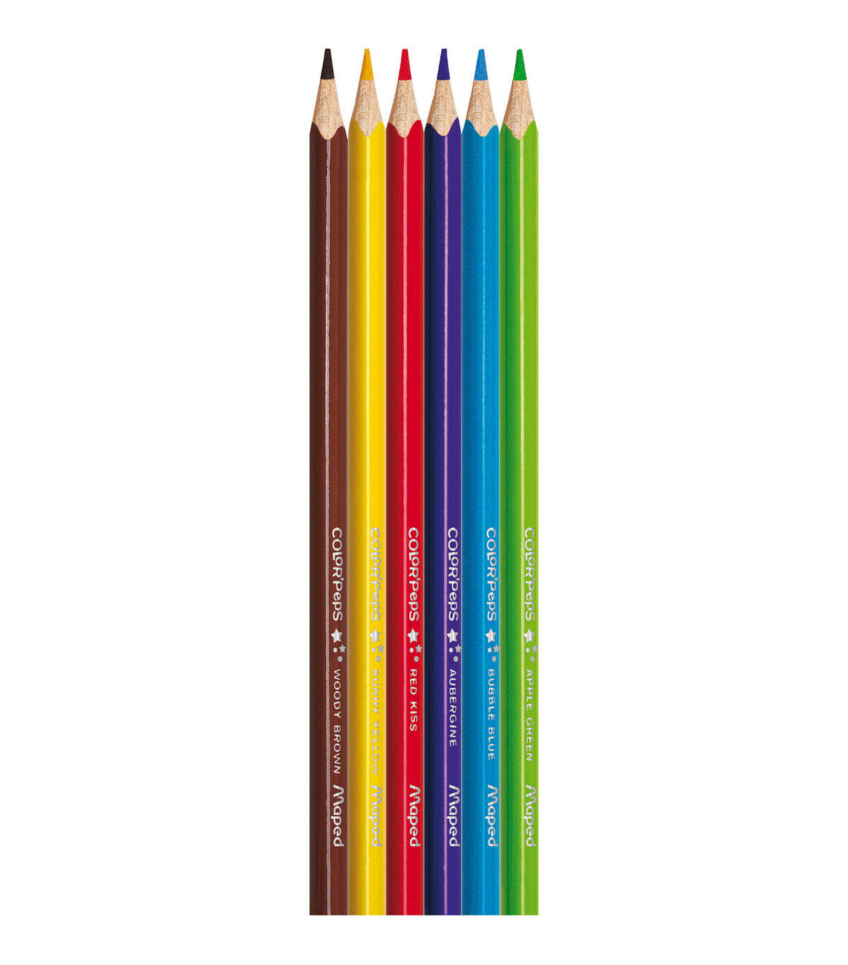Maped Color'Peps Star Colored Pencils x 6 | Rustan's
