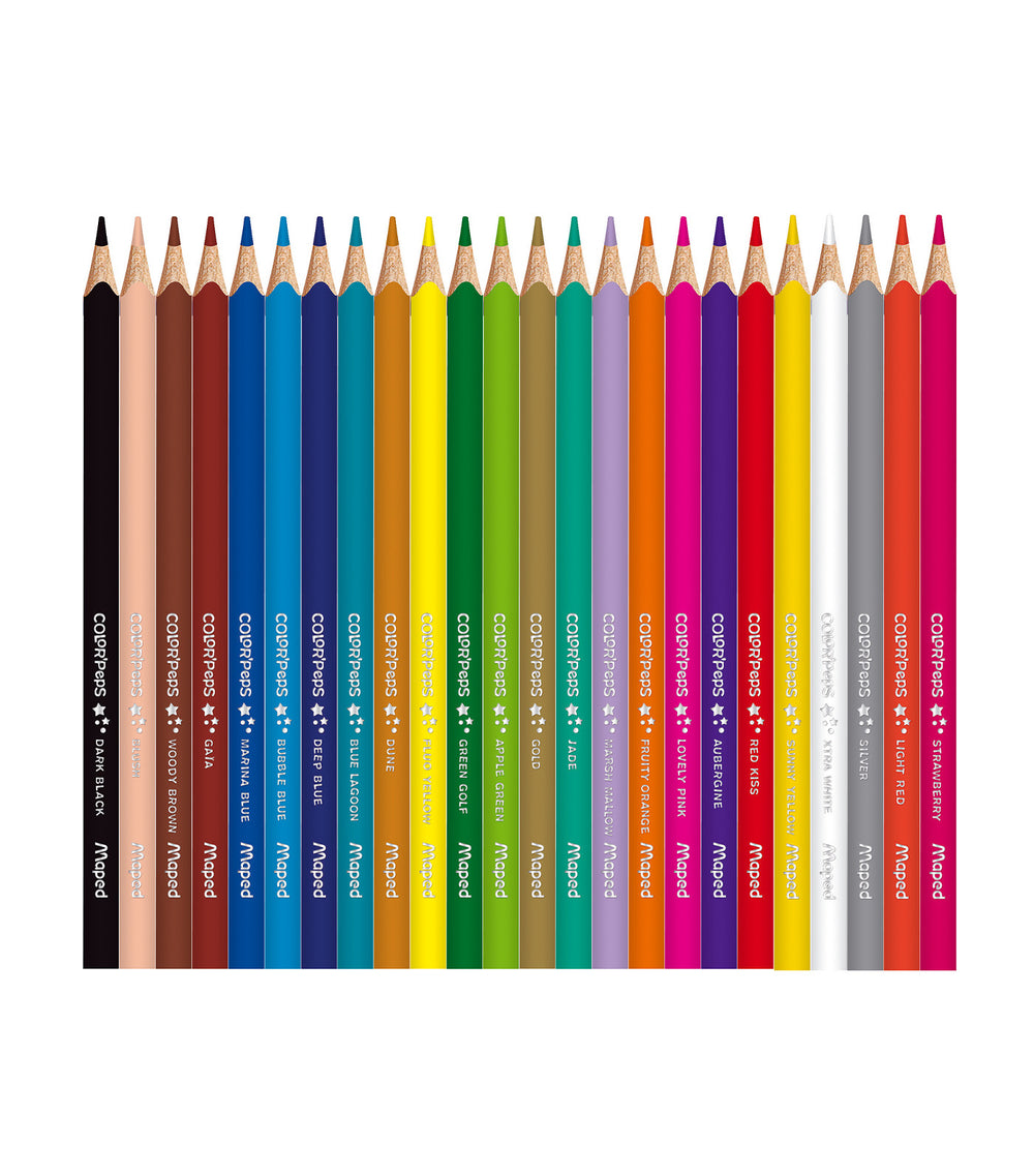 Maped Color'Peps Star Colored Pencils x 24 | Rustan's