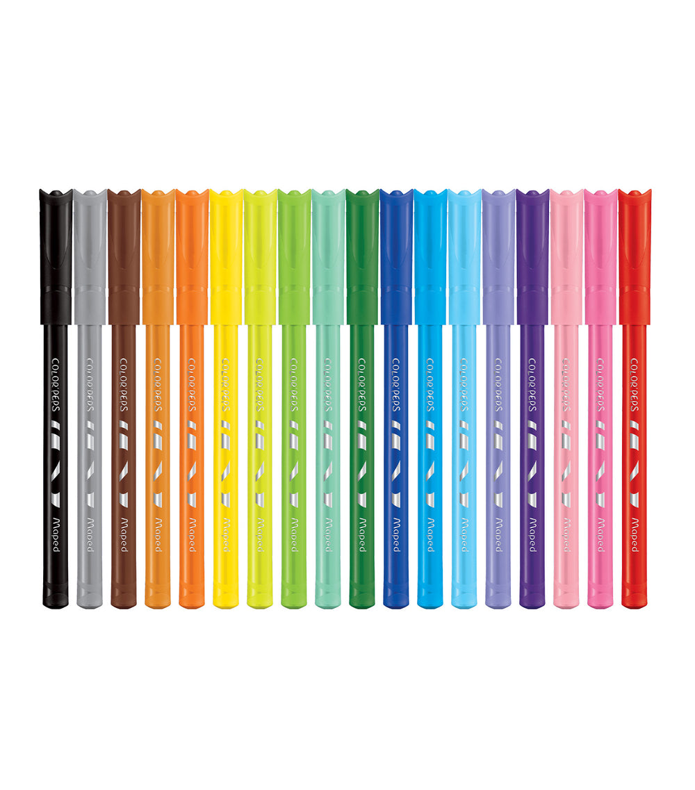 Maped Color’Peps Ocean Pulse Felt Pens x 18 | Rustan's