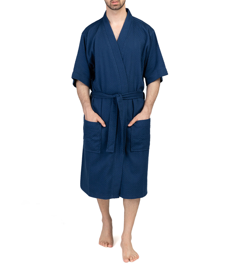 Rustan's Home Honeycomb Robe for Male - Royal Velvet | Rustan's