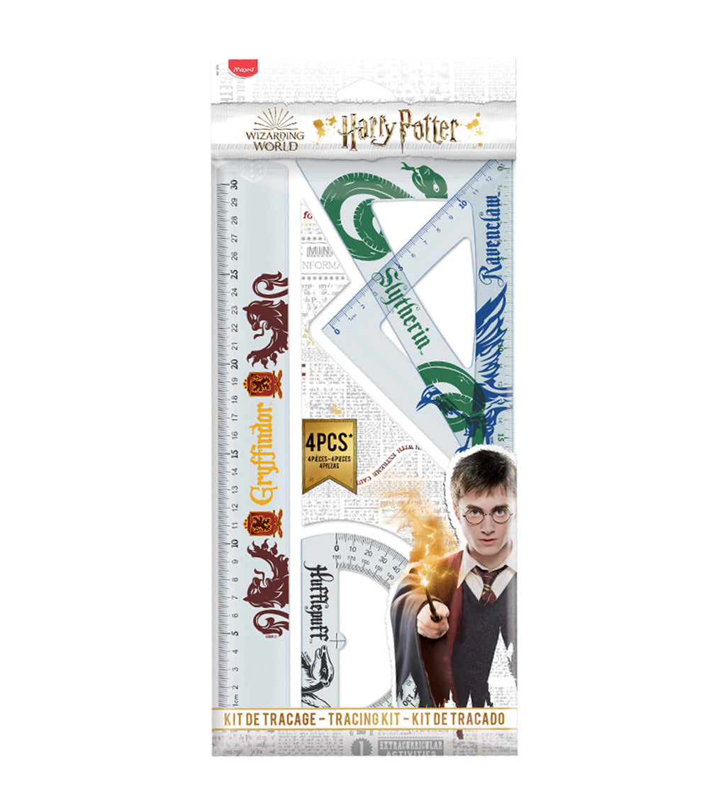 Maped Harry Potter Math Set of 4 - 1 Ruler | Rustan's