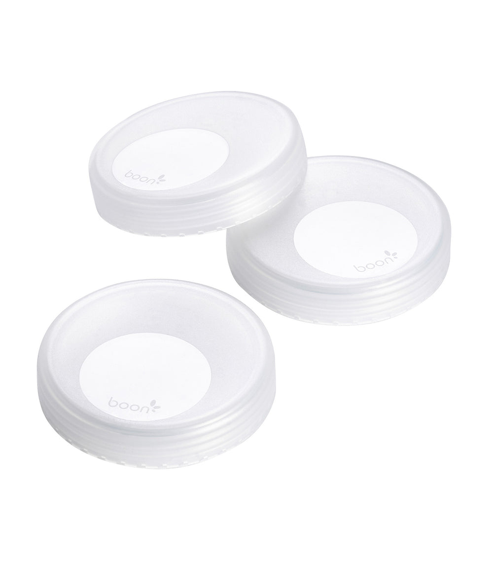 Boon NURSH Storage Cap 3 Pack White | Rustan's