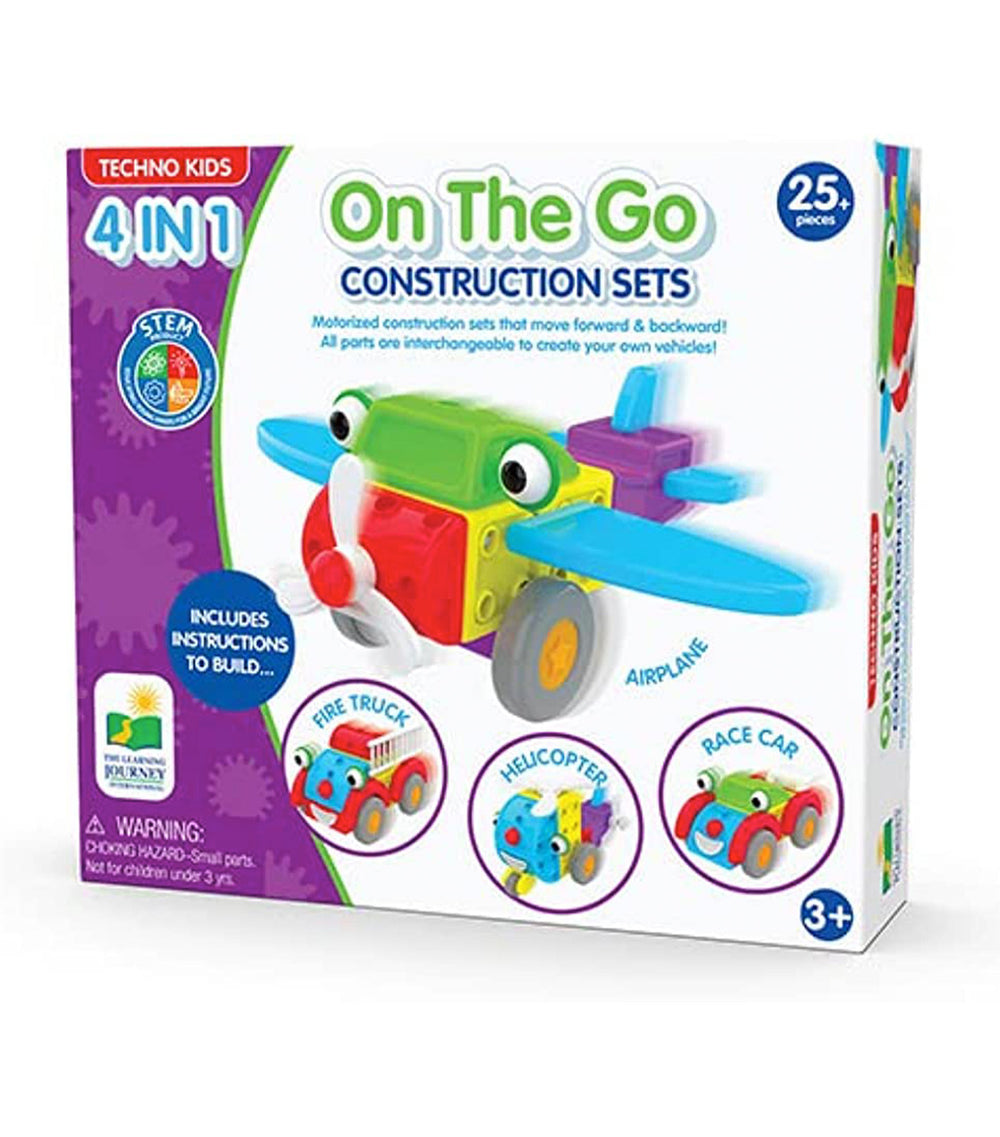 The Learning Journey Techno Kids 4-in-1 On-the-Go Construction Sets ...