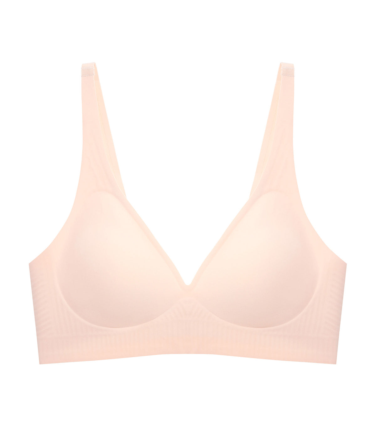 Triumph Zone Easy Seamless NonWired Bra Blush Pink | Rustan's