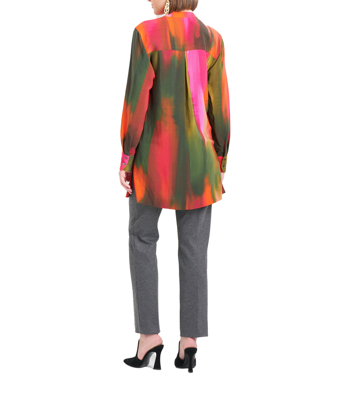 Natori Ready-To-Wear Ombre Barong Shirt Paprika | Rustan's