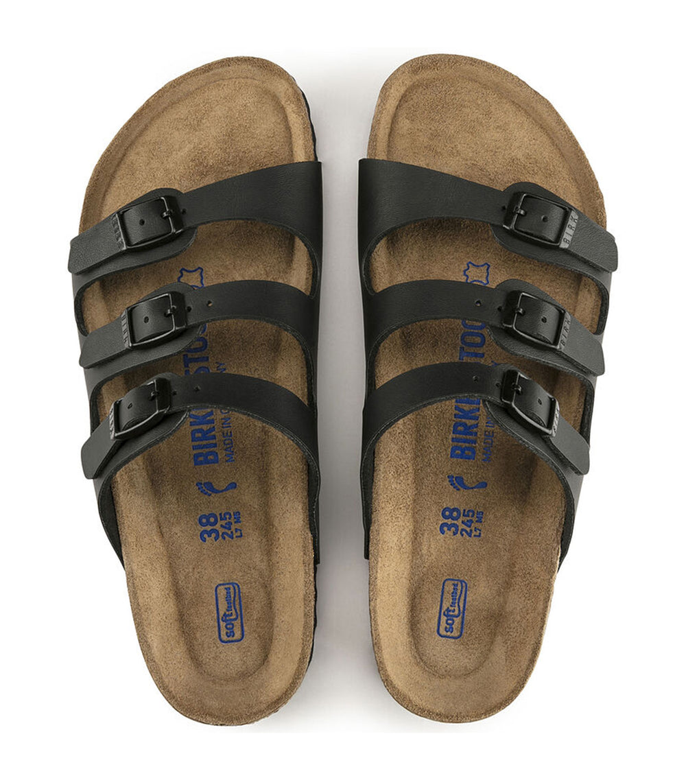 Birkenstock Florida Soft Birko-Flor Black | Rustan's