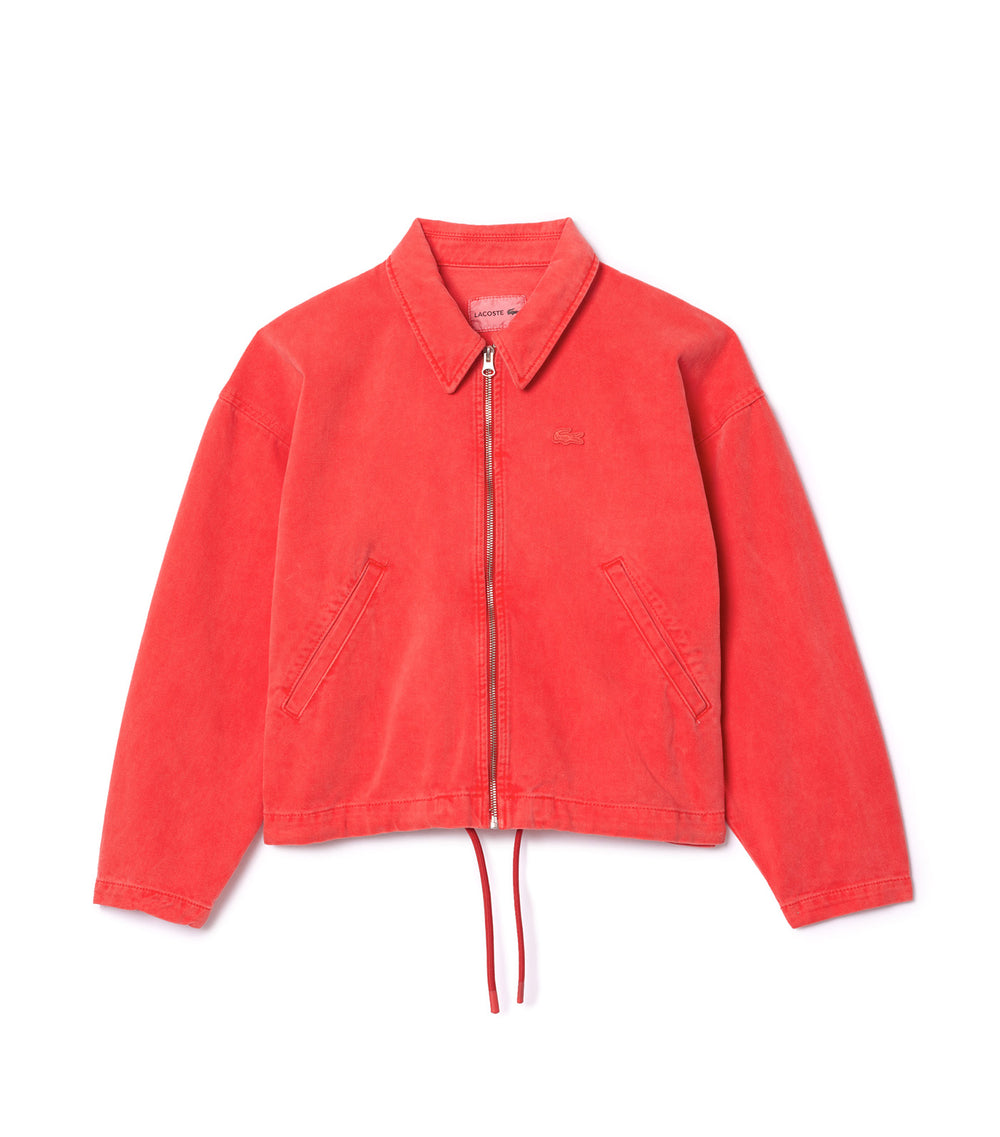 Lacoste Lacoste Women's Relaxed Fit Colored Denim Blouson Crater | Rustan's