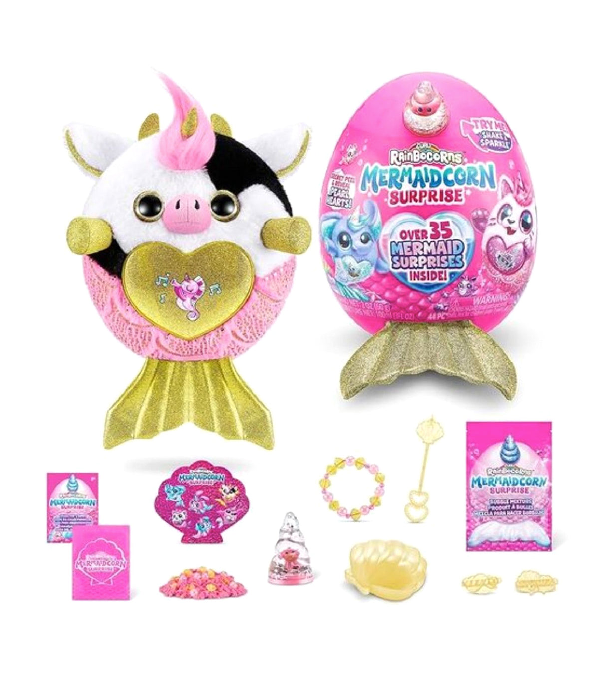 Rainbocorns Mermaidcorn Surprise Series 7 Gold Tail, Pink | Rustan's