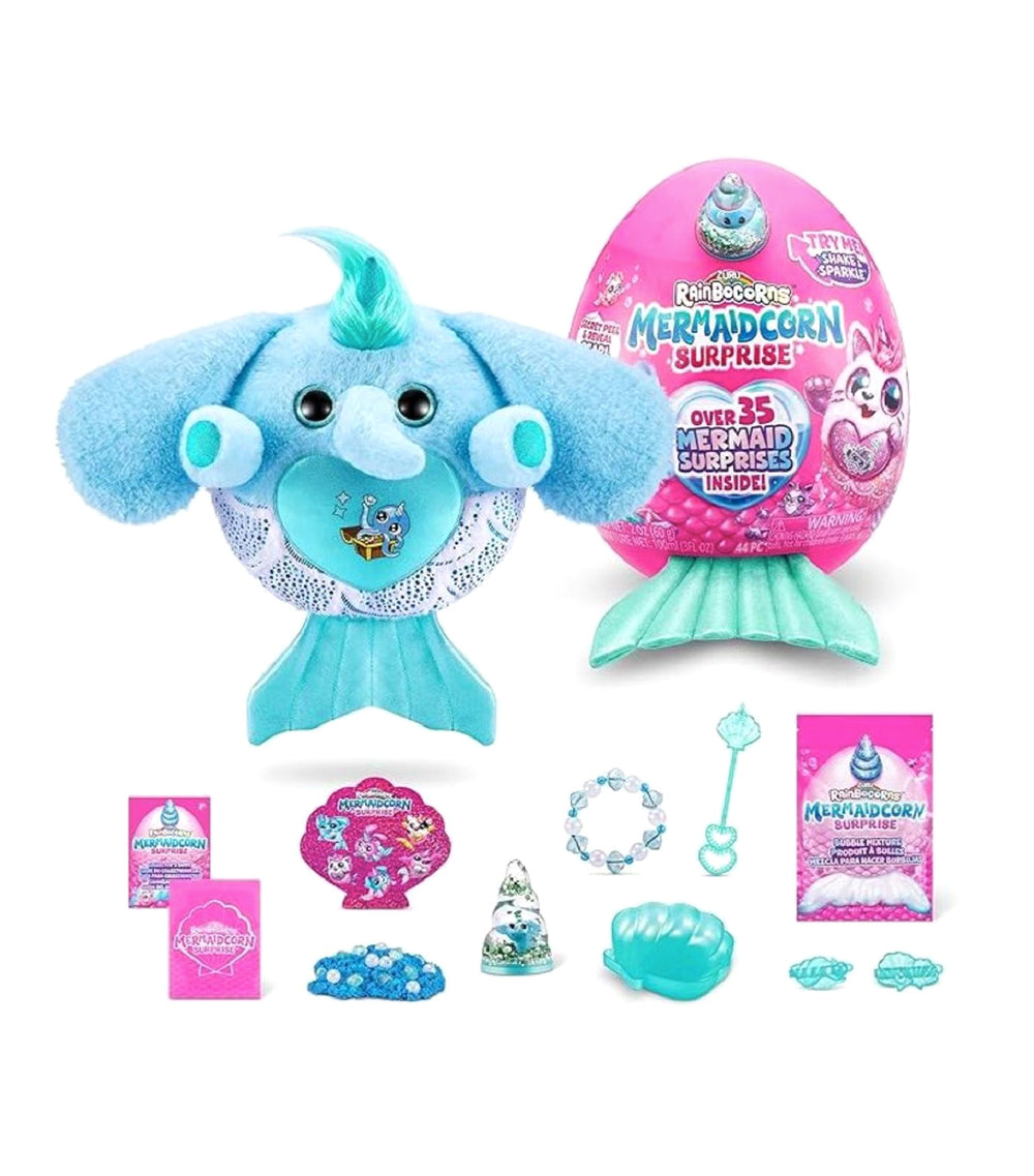 Rainbocorns Mermaidcorn Surprise Series 7 Teal Tail, Pink | Rustan's
