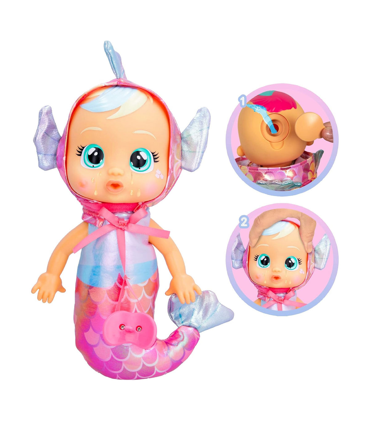 Cry Babies Tiny Cuddles Mermaid Delphine | Rustan's