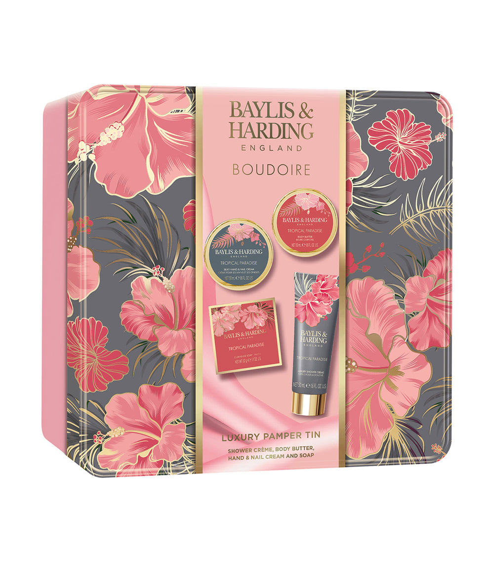 Baylis & Harding Boudoire Luxury Pamper Tin Gift Set | Rustan's