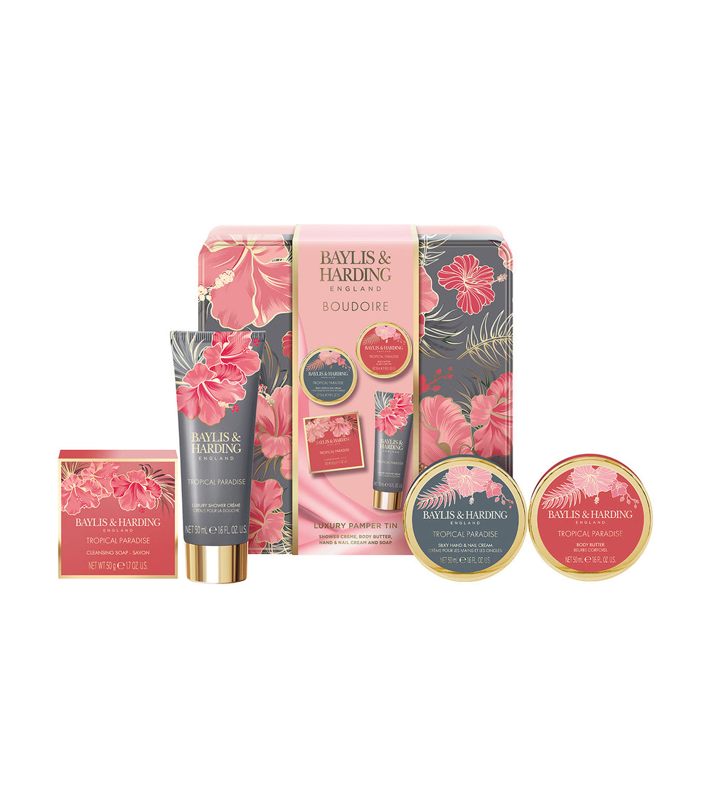 Baylis & Harding Boudoire Luxury Pamper Tin Gift Set | Rustan's