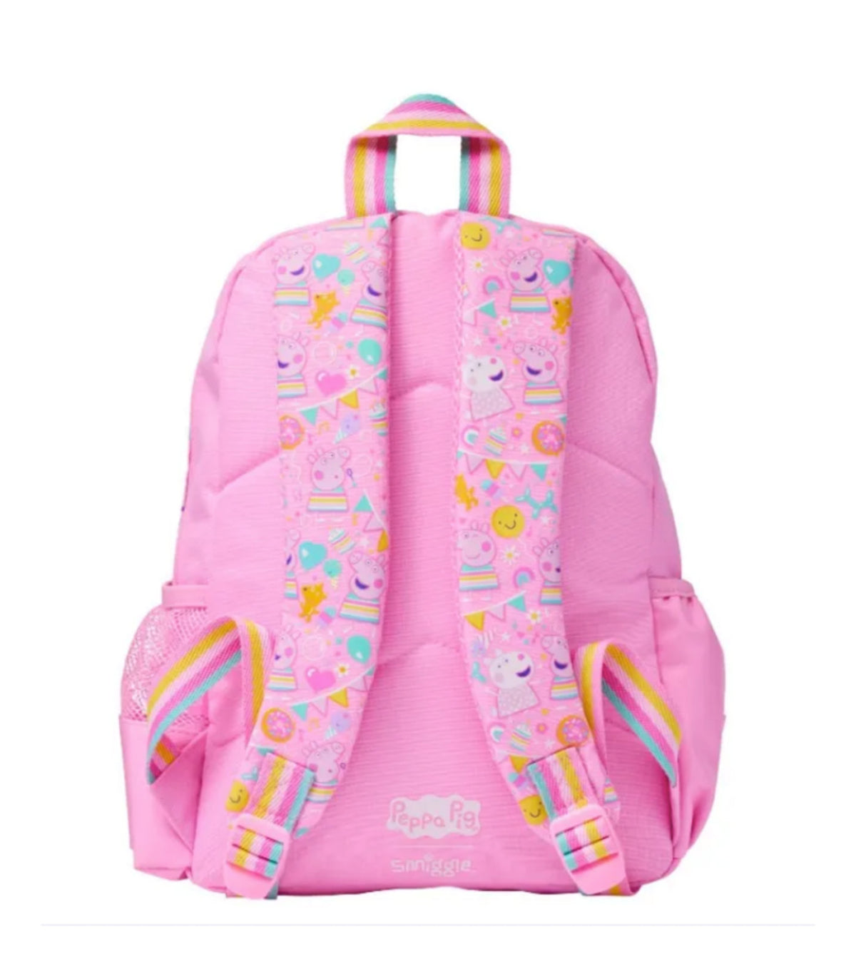 Smiggle Peppa Pig Teeny Tiny Backpack with Detachable Plush Toy | Rustan's