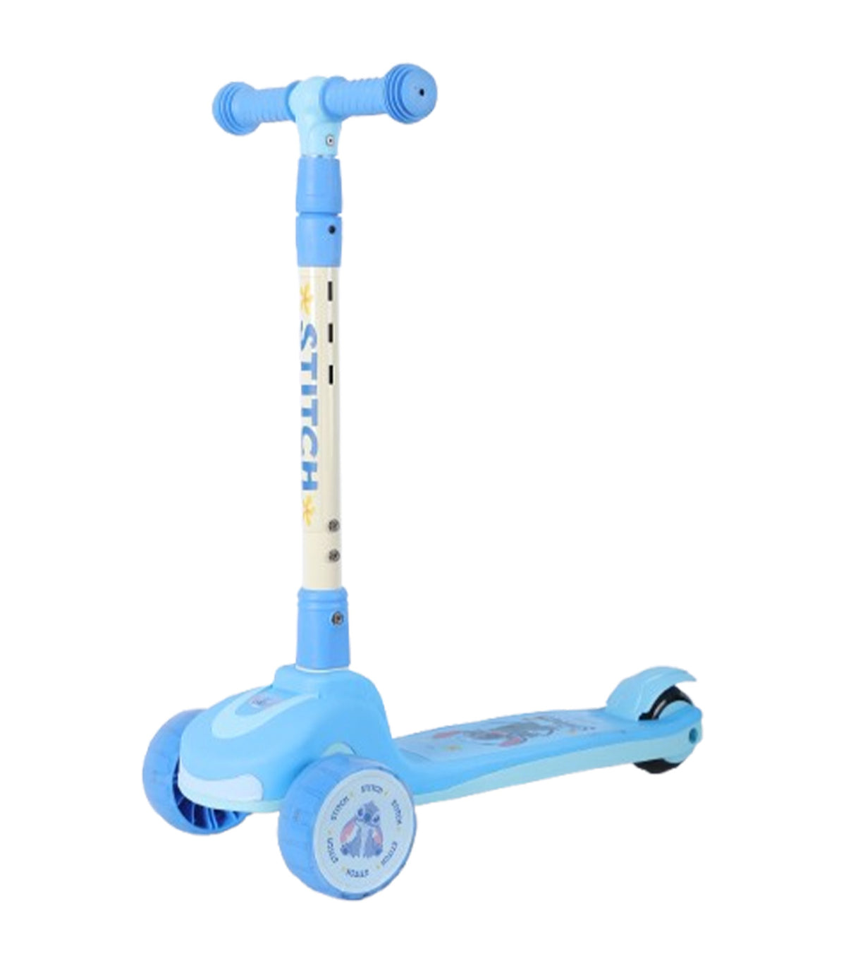 Disney Stitch Foldable Twist Scooter with Lights | Rustan's