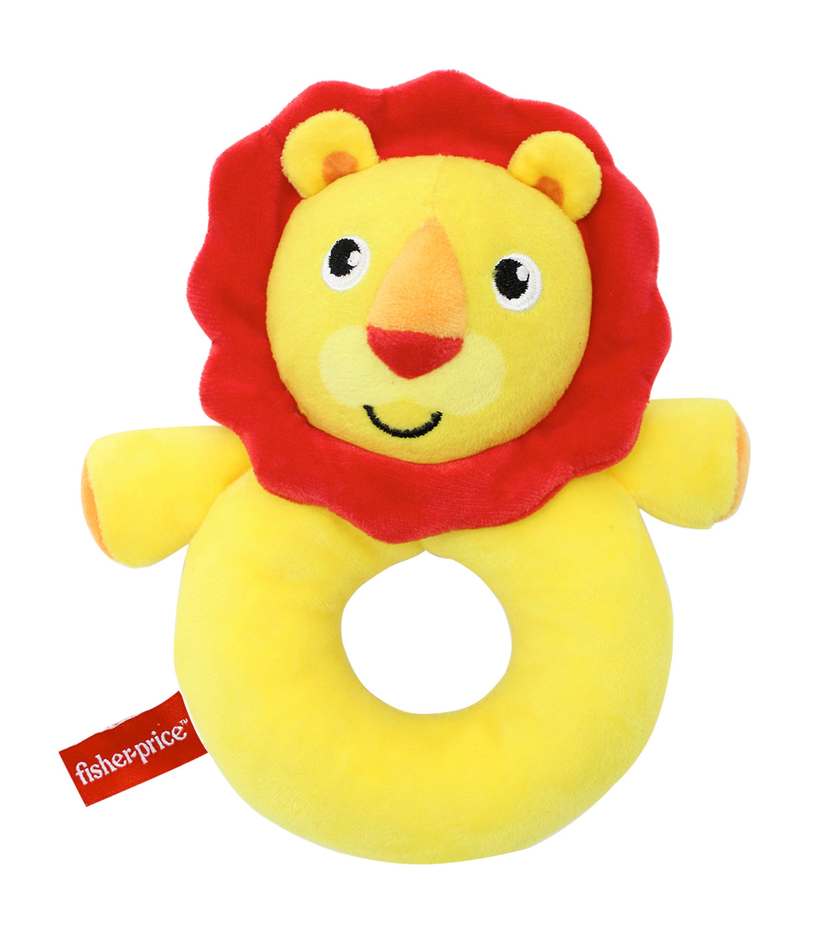 Fisher-Price Baby Rattle Plush Toy - Lion | Rustan's