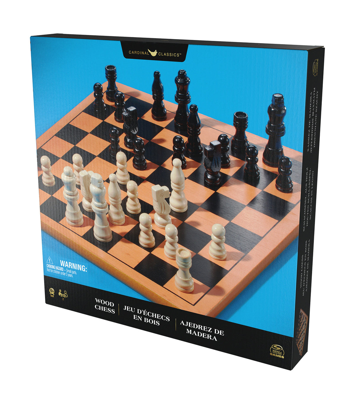 Spin Master Cardinal Classics Wood Chess Set | Rustan's