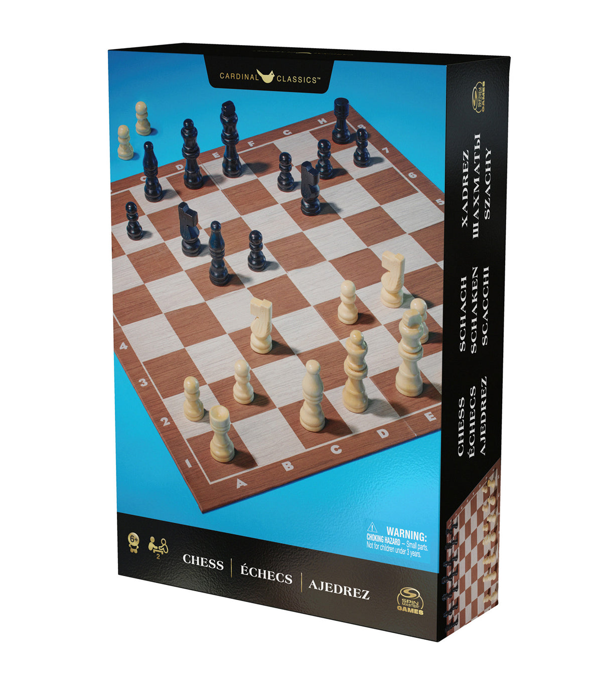 Spin Master Cardinal Classics Wood Chess Set | Rustan's
