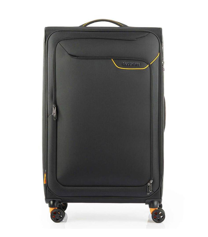 American Tourister Applite 4 Eco Spinner 71/27 Exp TSA Black/Mustard ...