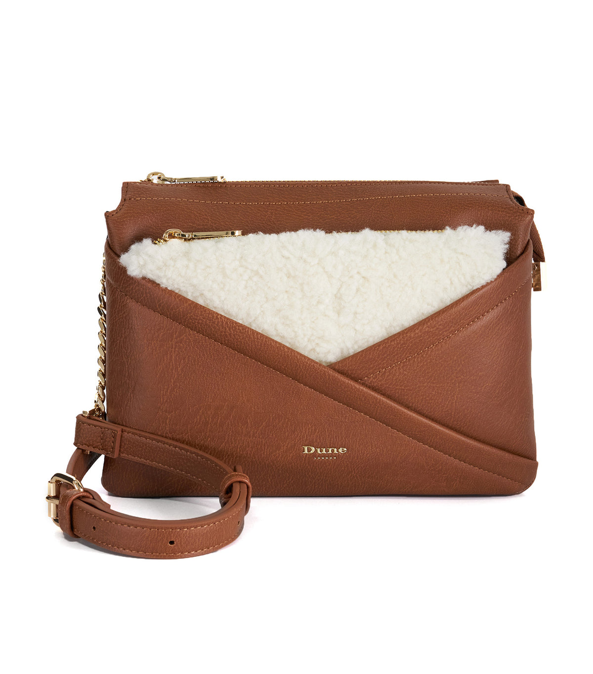 Dune London Dalliances Crossbody Tan | Rustan's