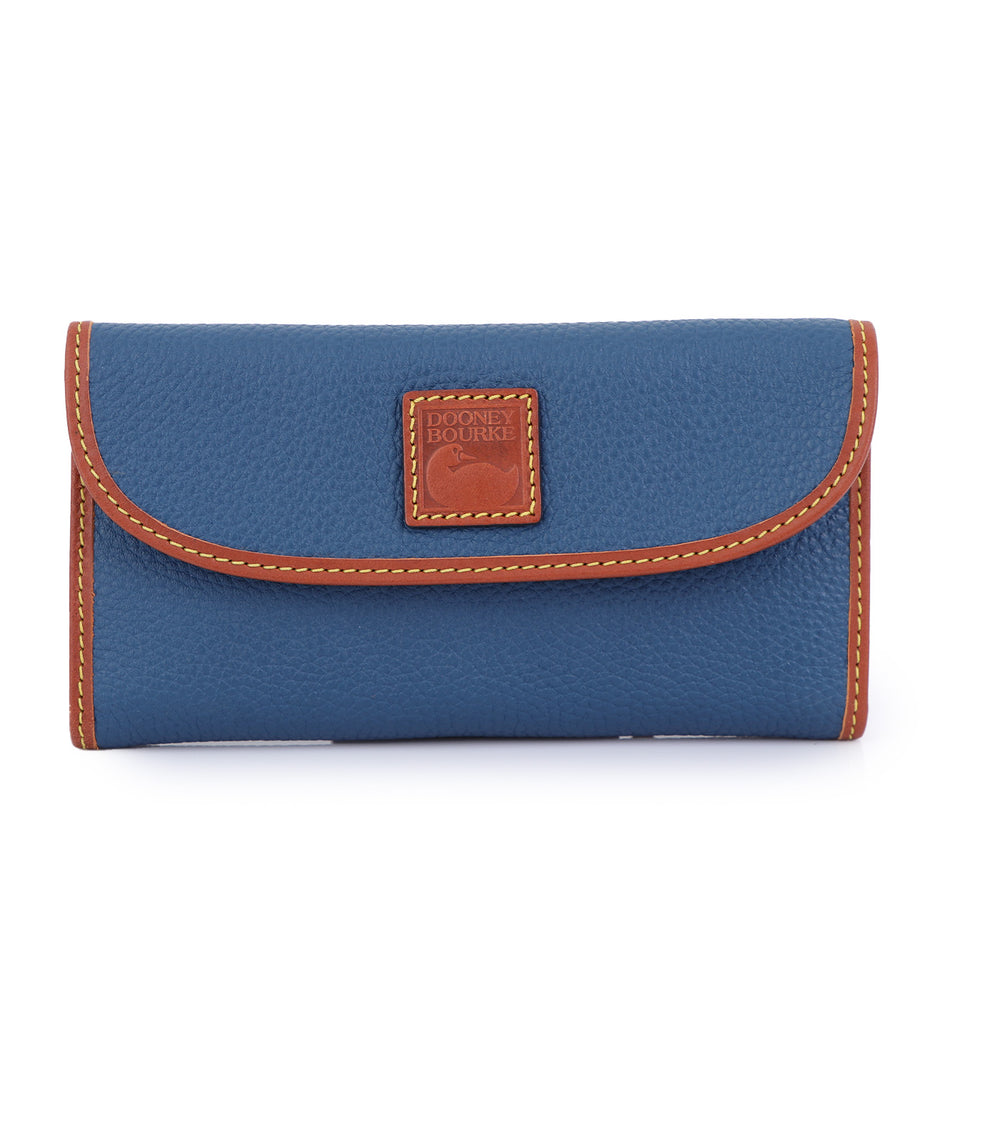 Dooney & Bourke Pebble Grain Continental Clutch Jeans | Rustan's