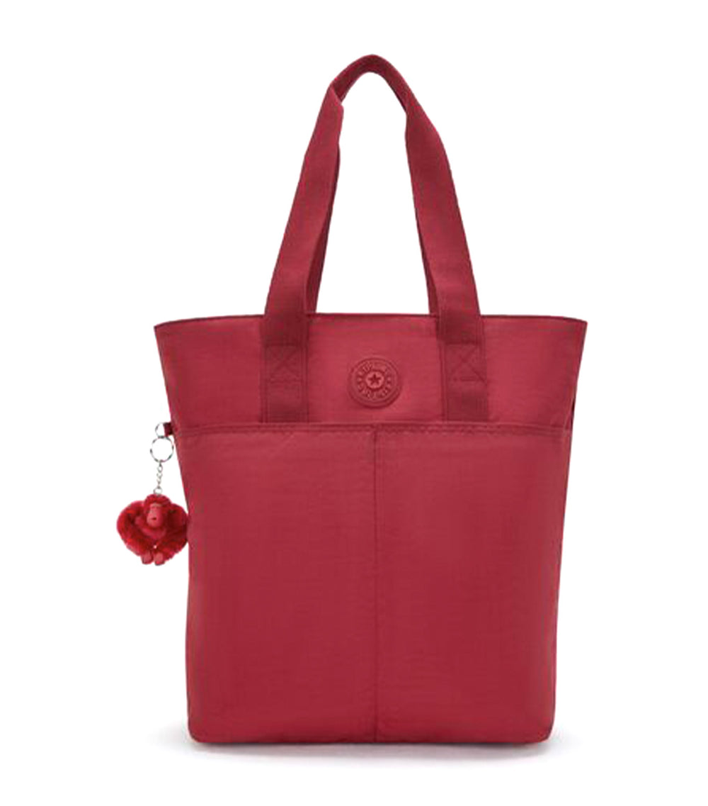 Kipling Hanifa Tote Bag Funky Red | Rustan's