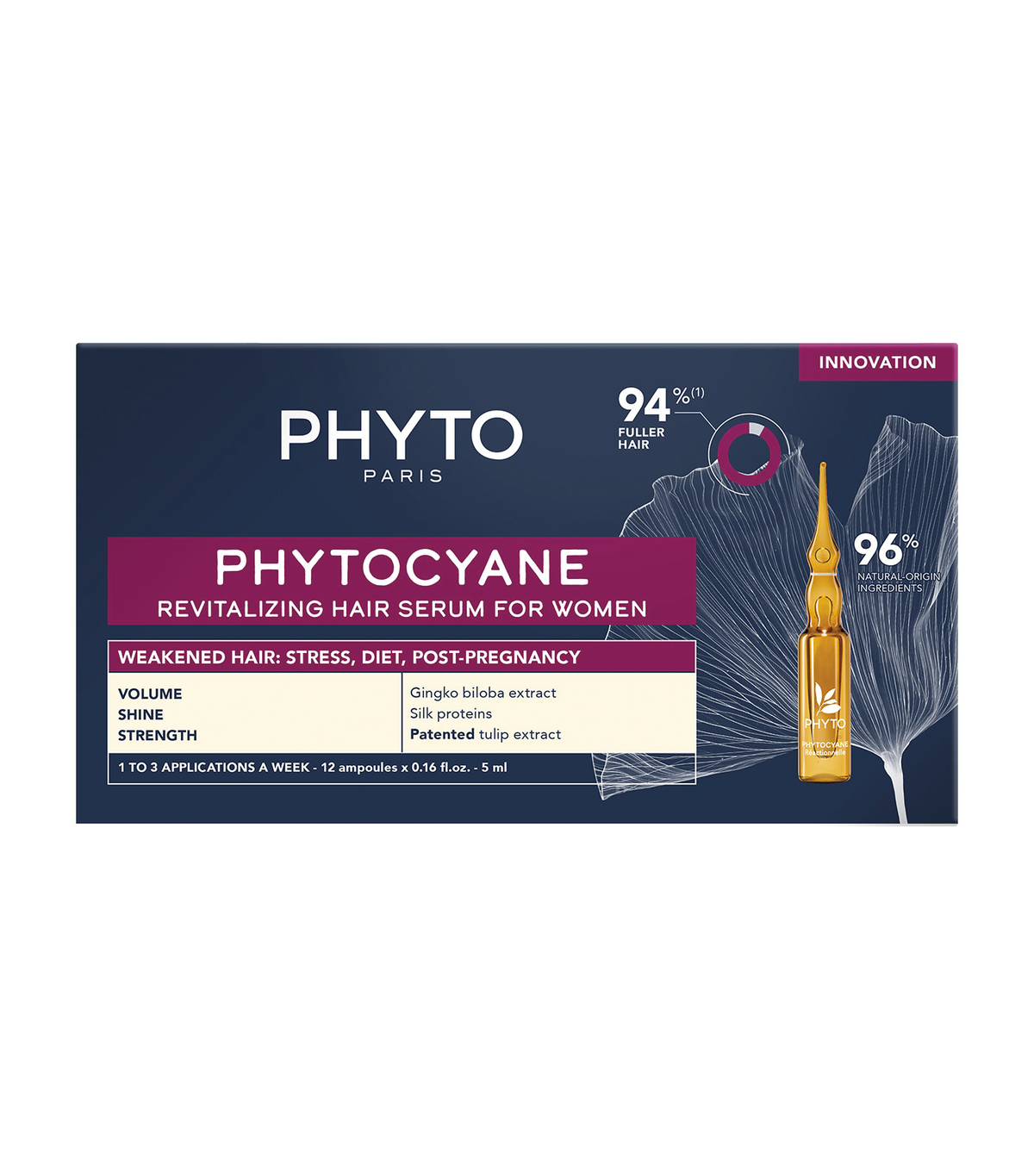 Phyto Phytocyane Revitalizing Hair Serum for Women | Rustan's