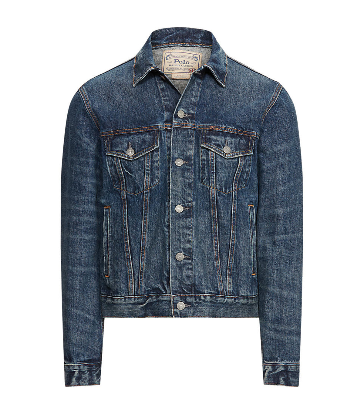 Polo Ralph Lauren Men's Faded Denim Trucker Jacket Trenton | Rustan's