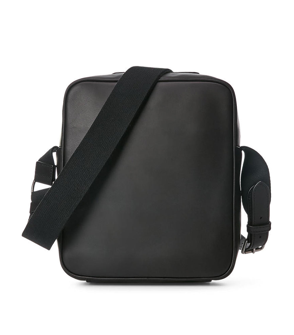 Polo Ralph Lauren Men's Leather Crossbody Bag Black | Rustan's