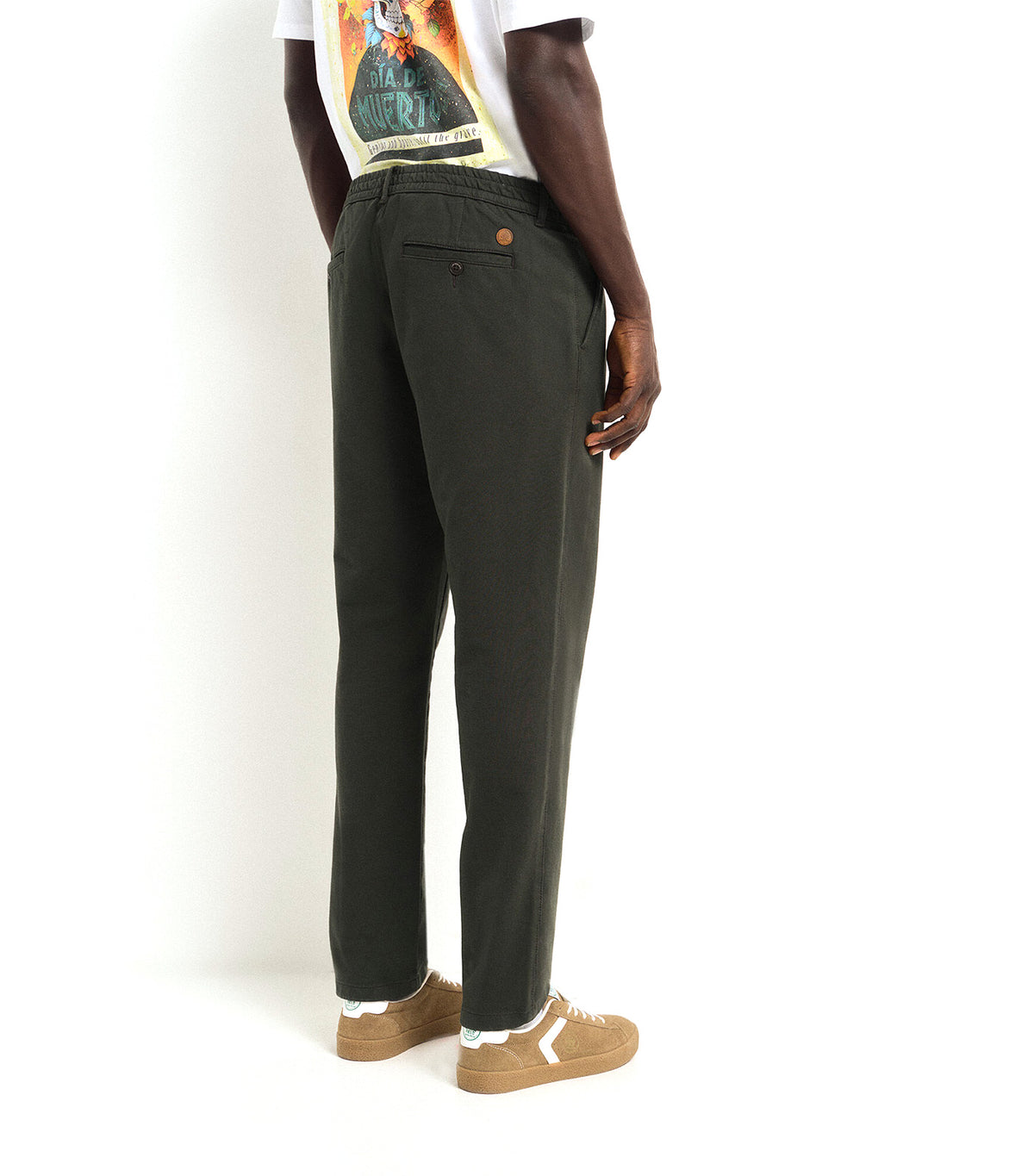 Springfield Comfort Knit Chinos Pants Khaki | Rustan's