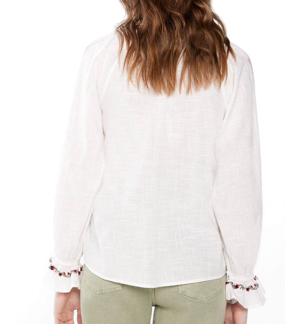 Springfield Boho Floral Embroidery Blouse