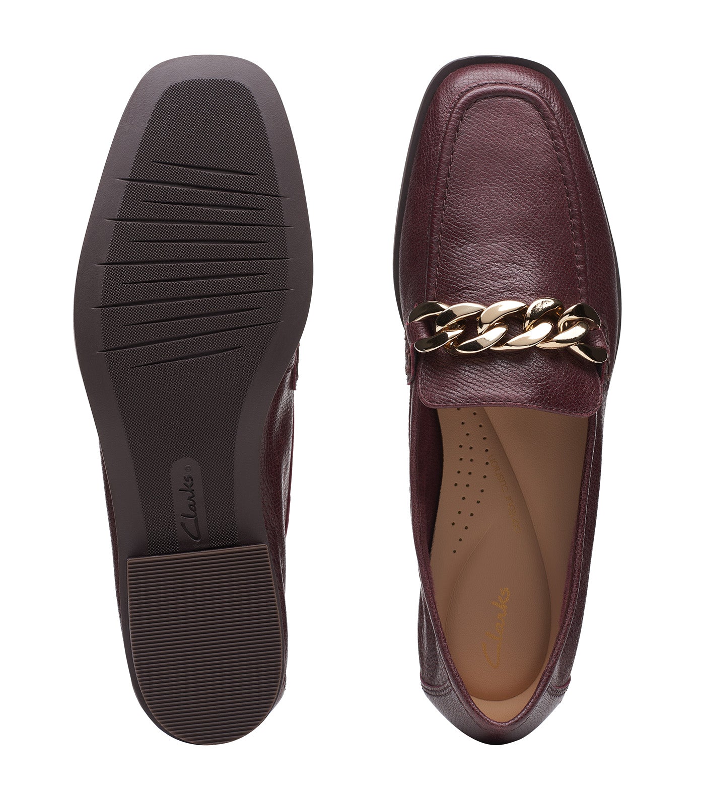 Clarks Sarafyna Iris Burgundy Rustan s