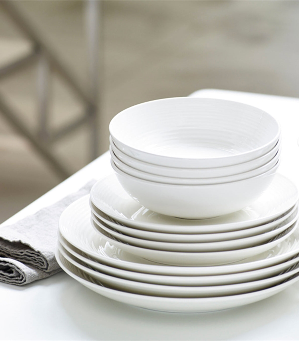 Royal Doulton Gordon Ramsay Maze Dinner Plate 11in Set of 4 White ...