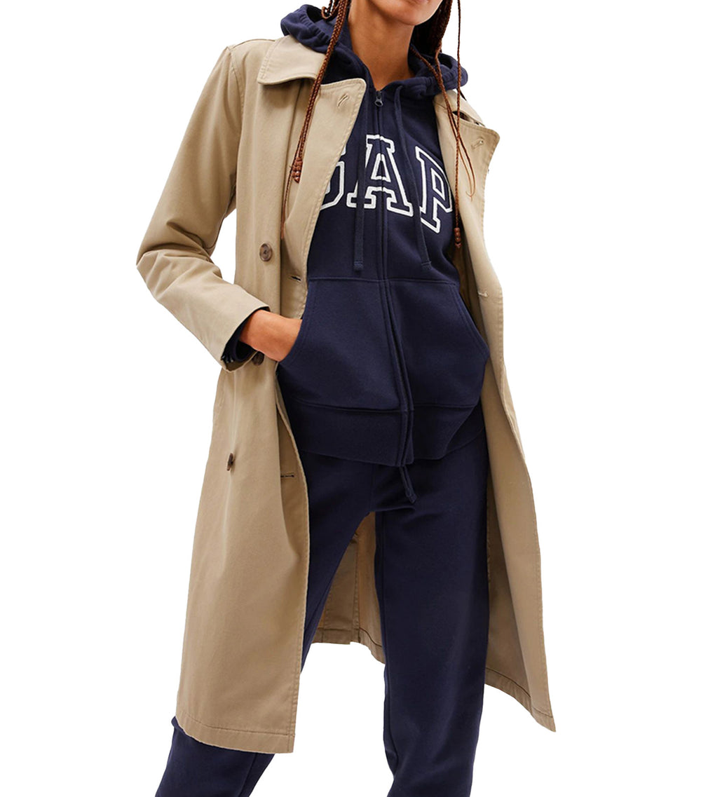 GAP Logo Zip Hoodie Navy Uniform | Rustan's