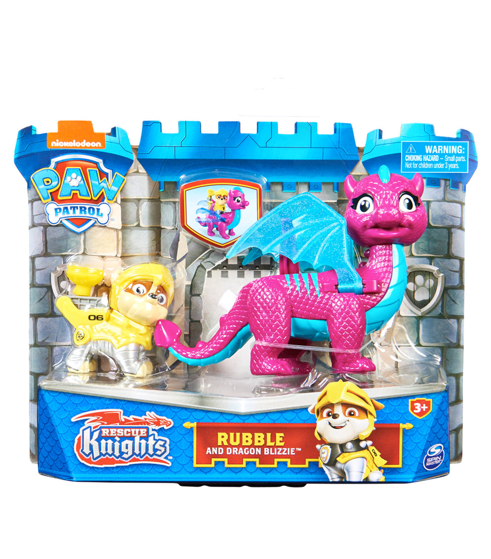 PAW Patrol HeroPups Knights - Rubble & Blizzie