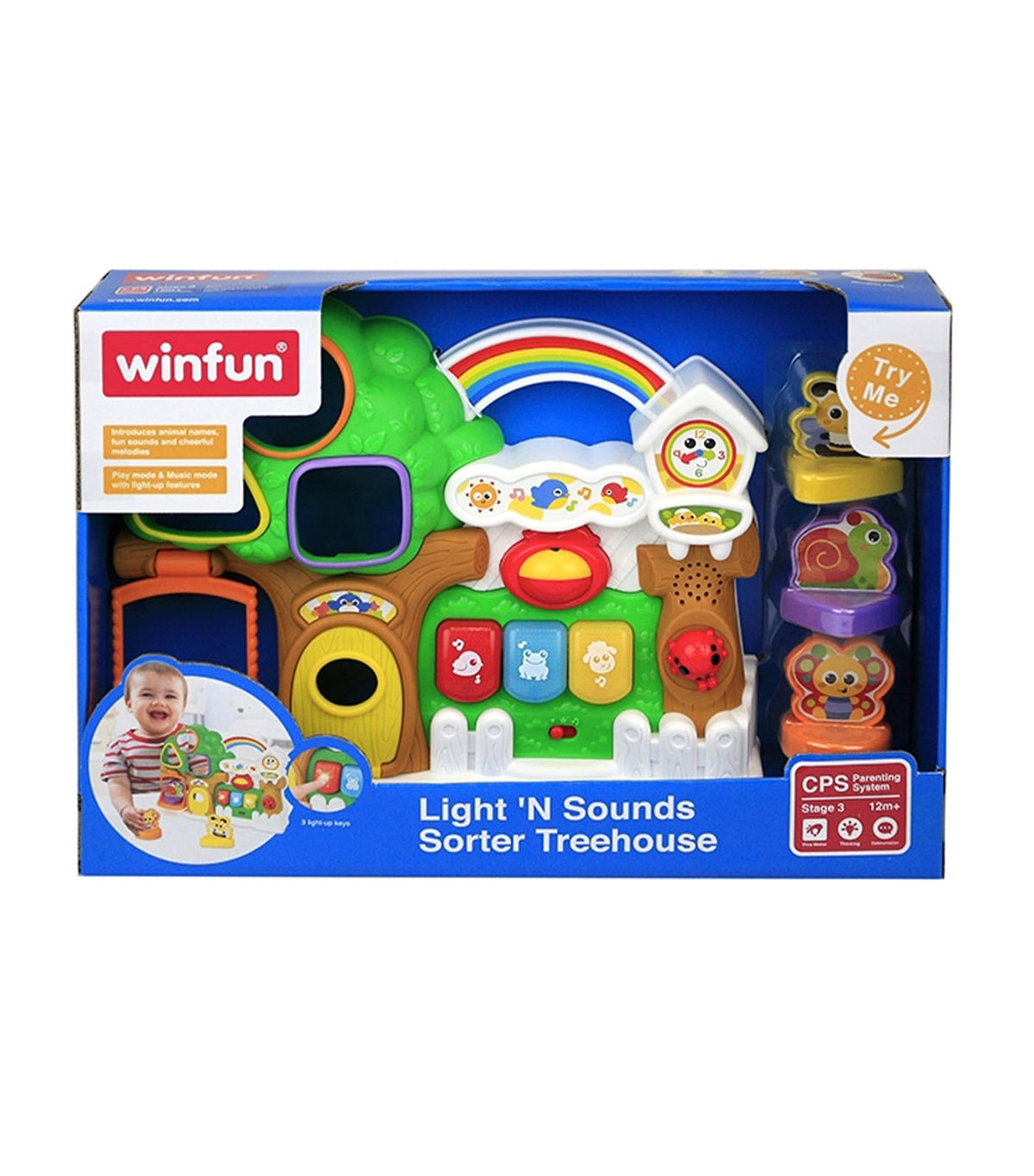 Winfun Light 'N Sounds Sorter Treehouse