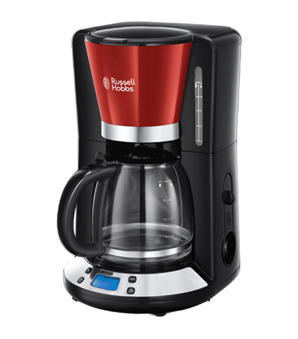 Russell Hobbs Colours Plus+ Coffee Maker - Flame Red | Rustan's