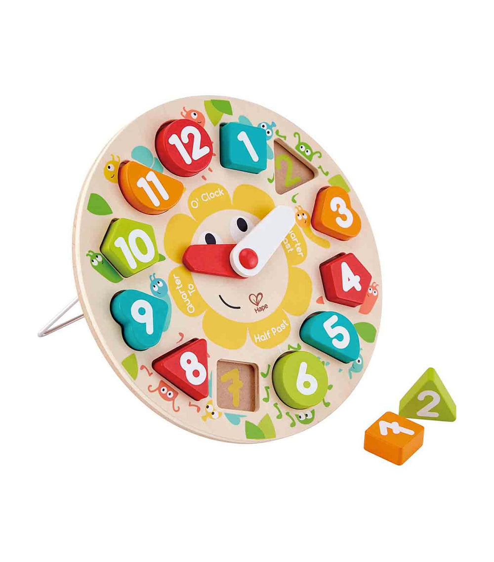 Hape Chunky Clock Puzzle | Rustan's