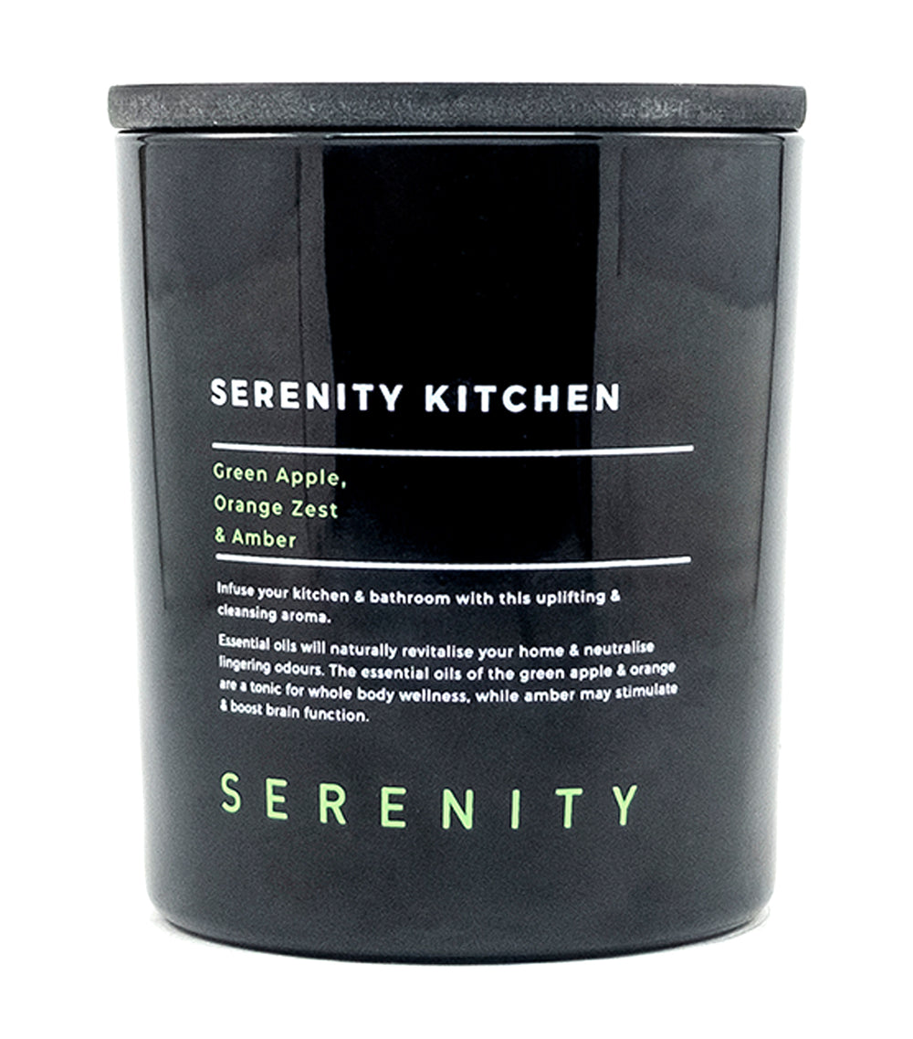 Serenity Green Apple, Orange Zest, and Amber Scented Candle | Rustan's
