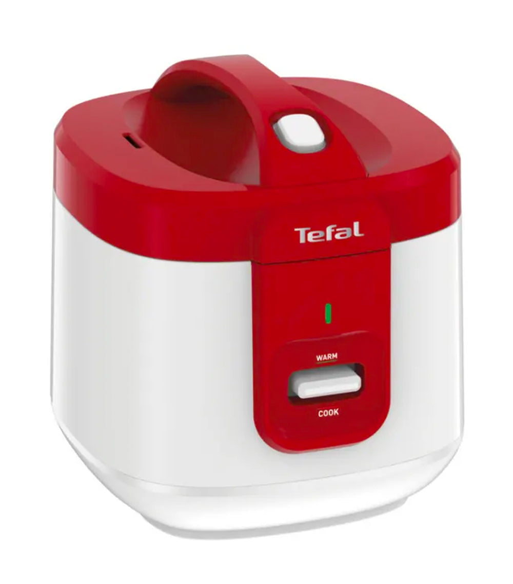 Tefal Everforce Rice Cooker - Red & White | Rustan's