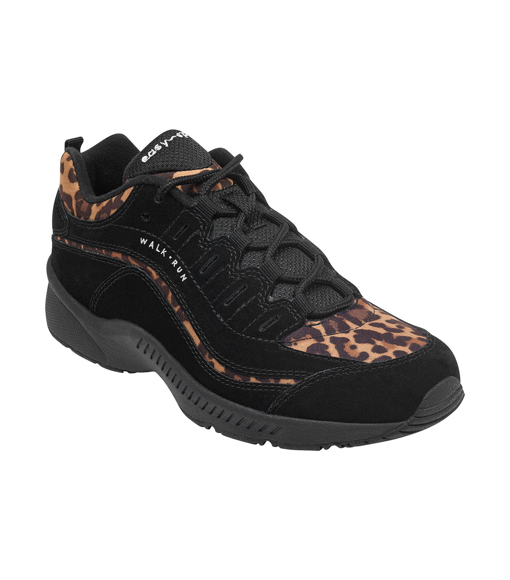 Easy Spirit Romy Leather Walking Shoes Black | Rustan's